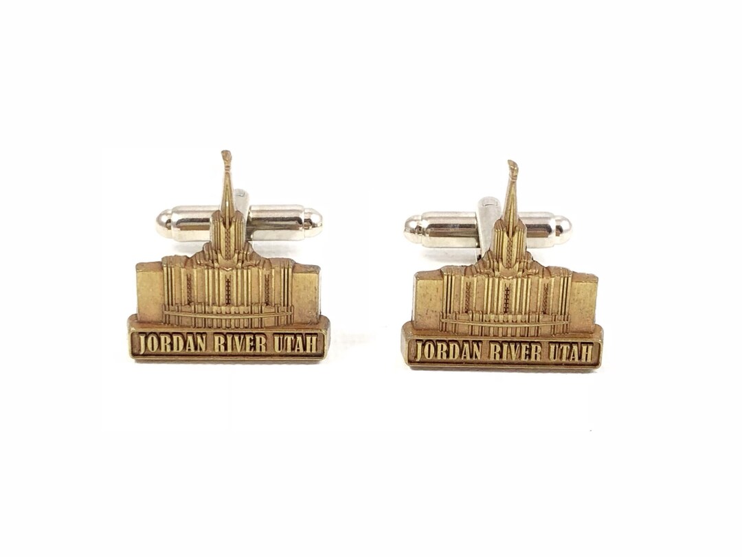 Jordan River Temple Cufflinks, Lapel Pins, Tie Bars, Earrings, Jewelry ...