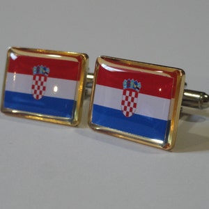Croatian Flag Cufflinks, Lapel Pins, Tie Bars, Earrings, Jewelry and ...