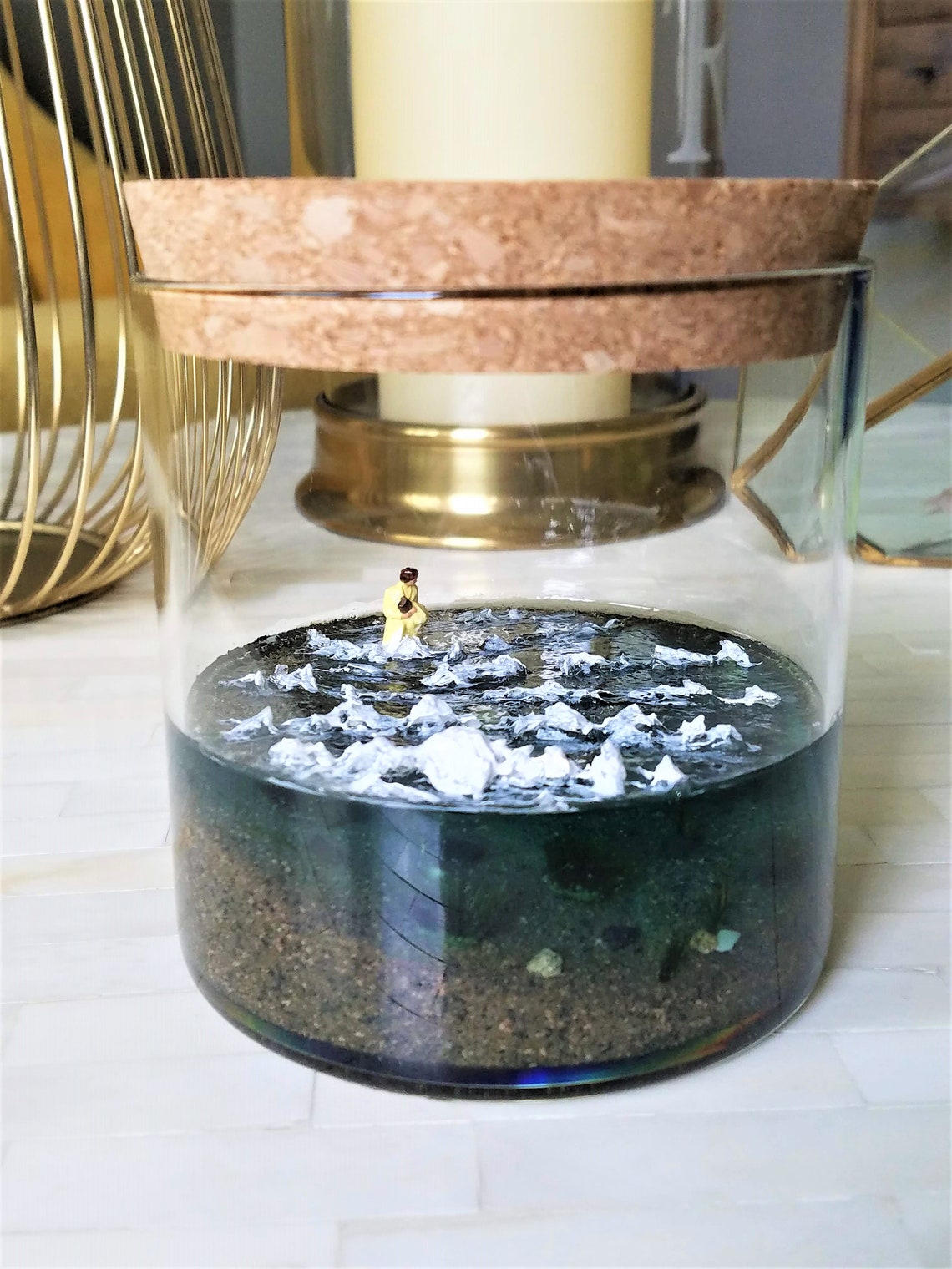 Diorama waves Take Me Home Tabletop or Desktop - Etsy