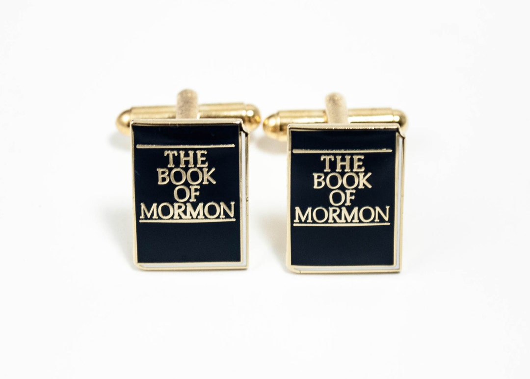Book of Mormon Cufflinks, Lapel Pins, Tie Bars, Earrings, Jewelry and ...