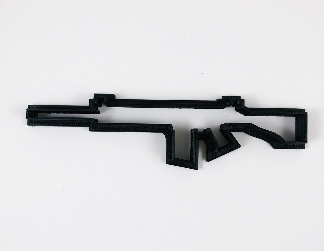 Assault Rifle Cookie Cutter - Etsy