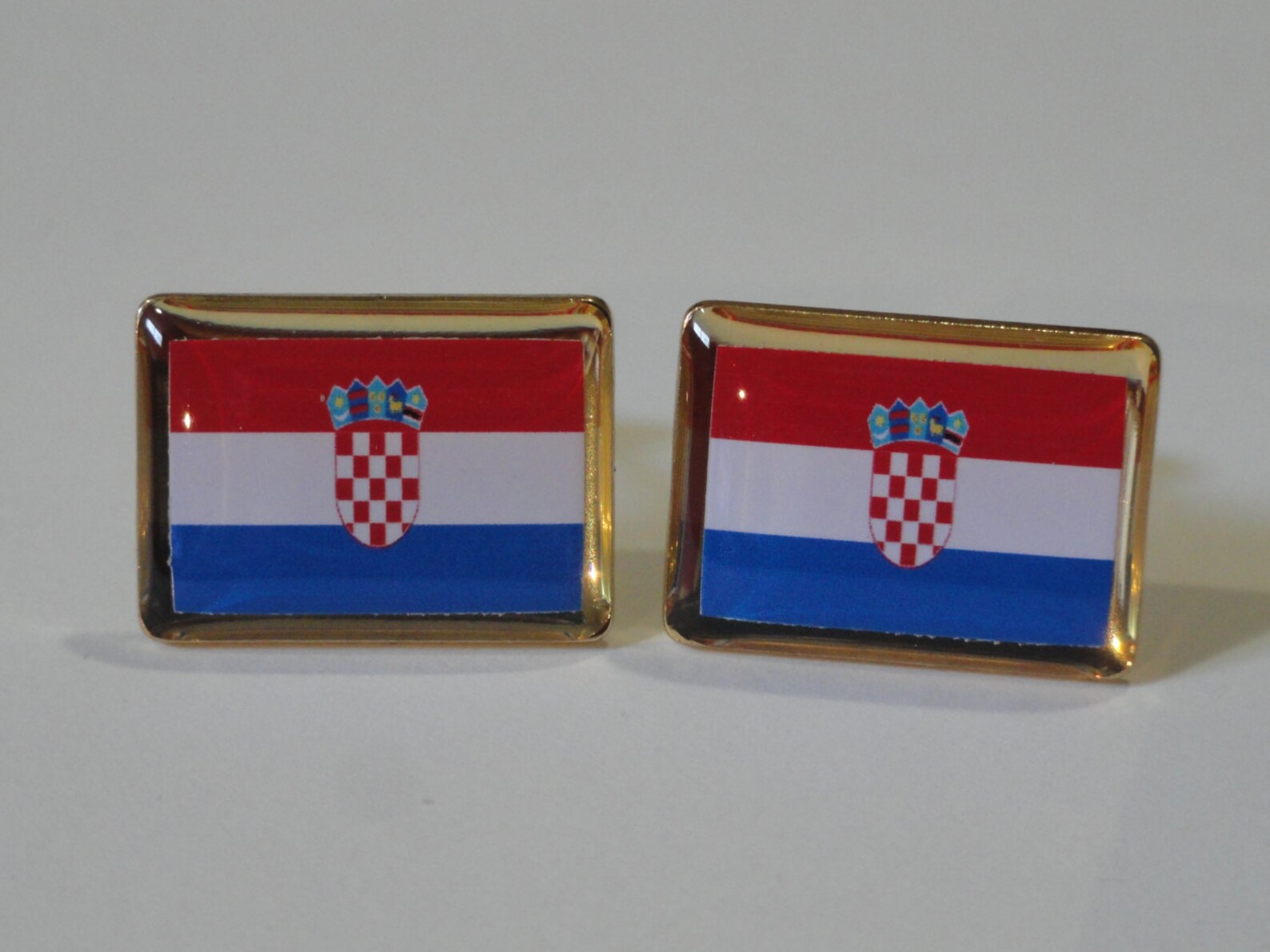 Croatian Flag Cufflinks, Lapel Pins, Tie Bars, Earrings, Jewelry and ...