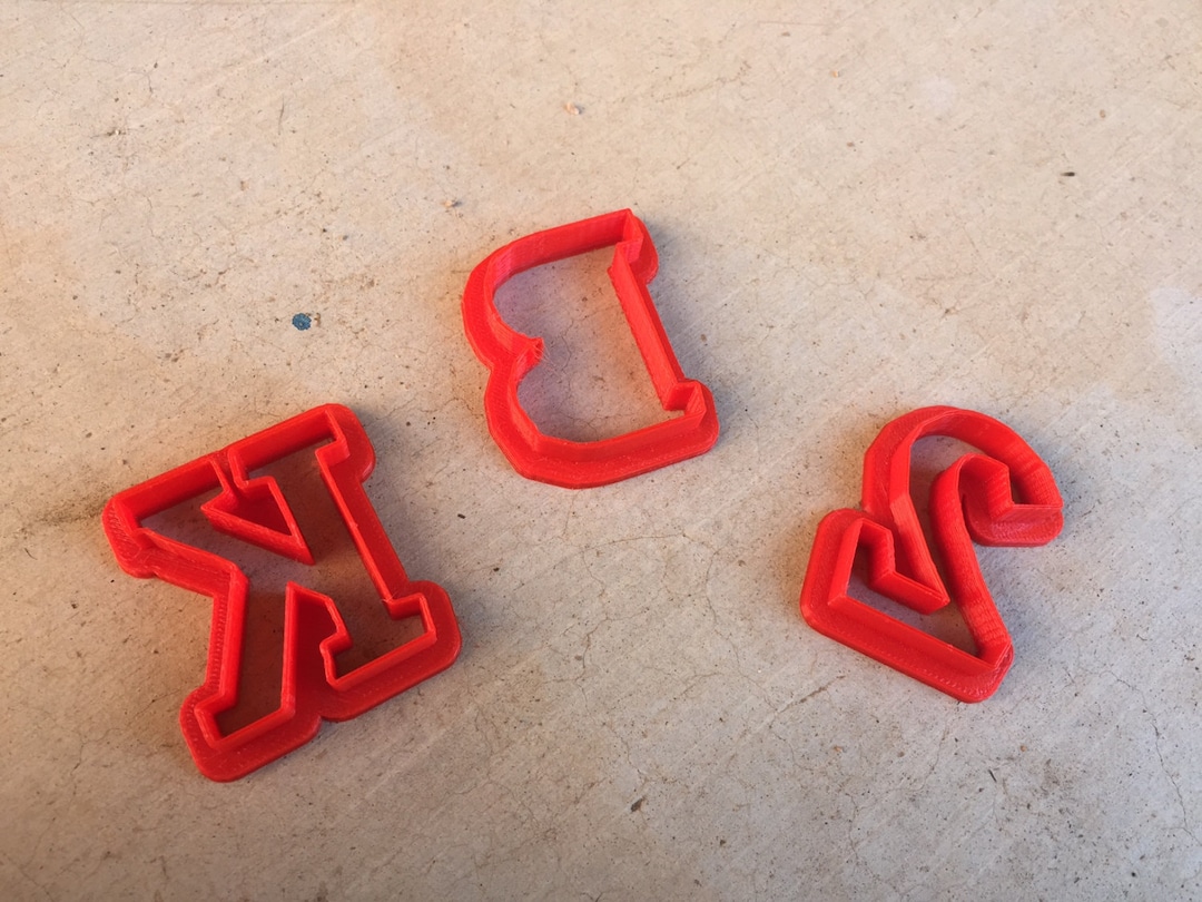 3" Letter Number Cookie Cutter Three Inches - Etsy