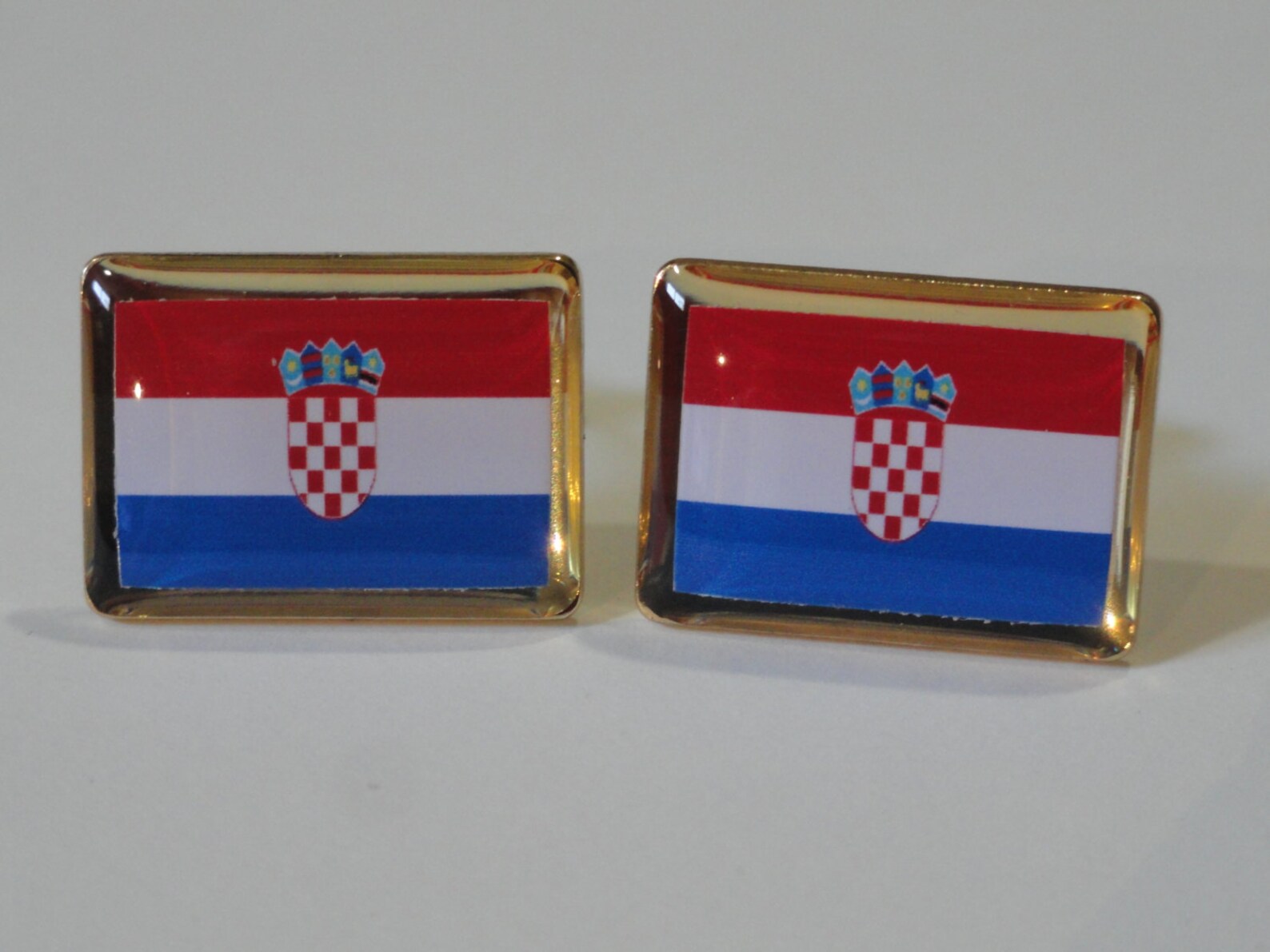 Croatian Flag Cufflinks, Lapel Pins, Tie Bars, Earrings, Jewelry and ...