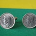 Vintage British India Quarter Rupee Coin Cufflinks, Lapel Pins, Tie ...