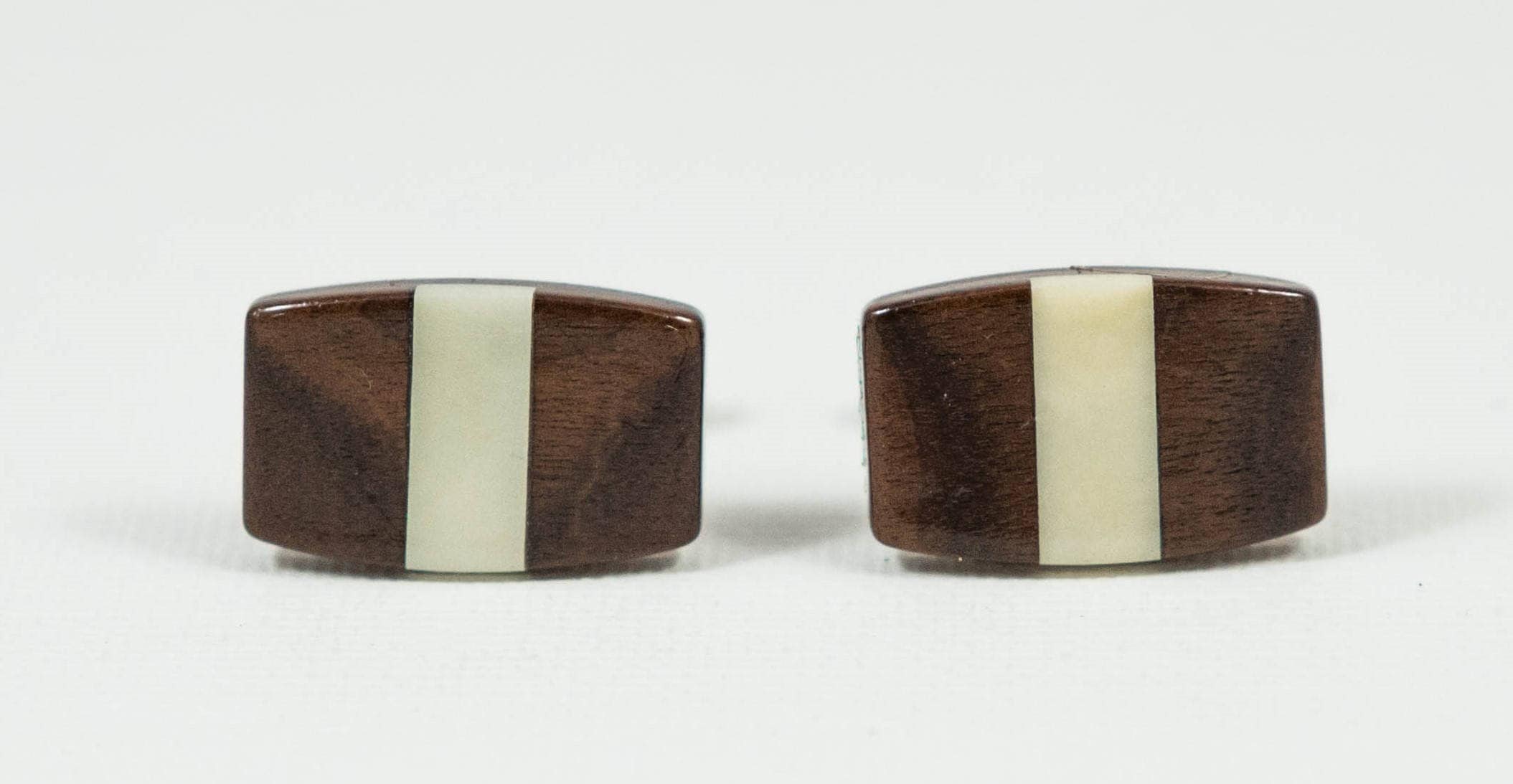 Bolivian Rosewood and Tagua Nut Ivory Cufflinks Accessories - Etsy