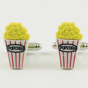 Popcorn Cufflinks, Lapel Pins, Tie Bars, Earrings, Jewelry and ...