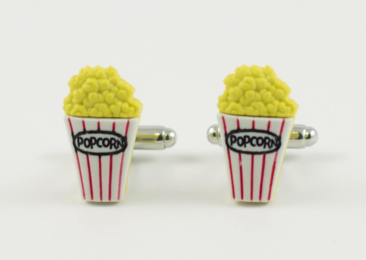 Popcorn Cufflinks, Lapel Pins, Tie Bars, Earrings, Jewelry and ...