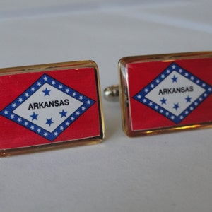Arkansas State Flag Cufflinks, Lapel Pins, Tie Bars, Earrings, Jewelry ...