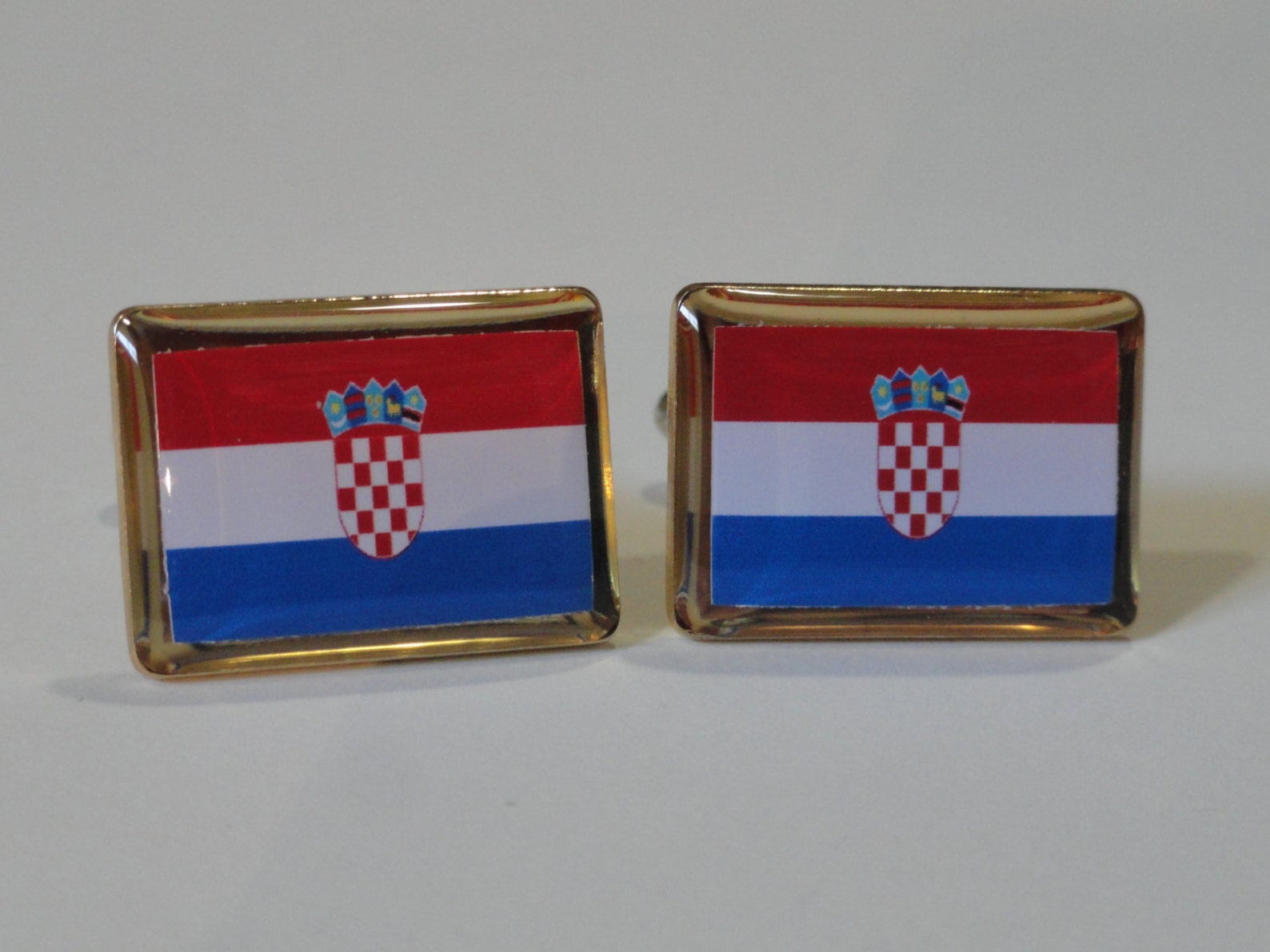 Croatian Flag Cufflinks, Lapel Pins, Tie Bars, Earrings, Jewelry and ...