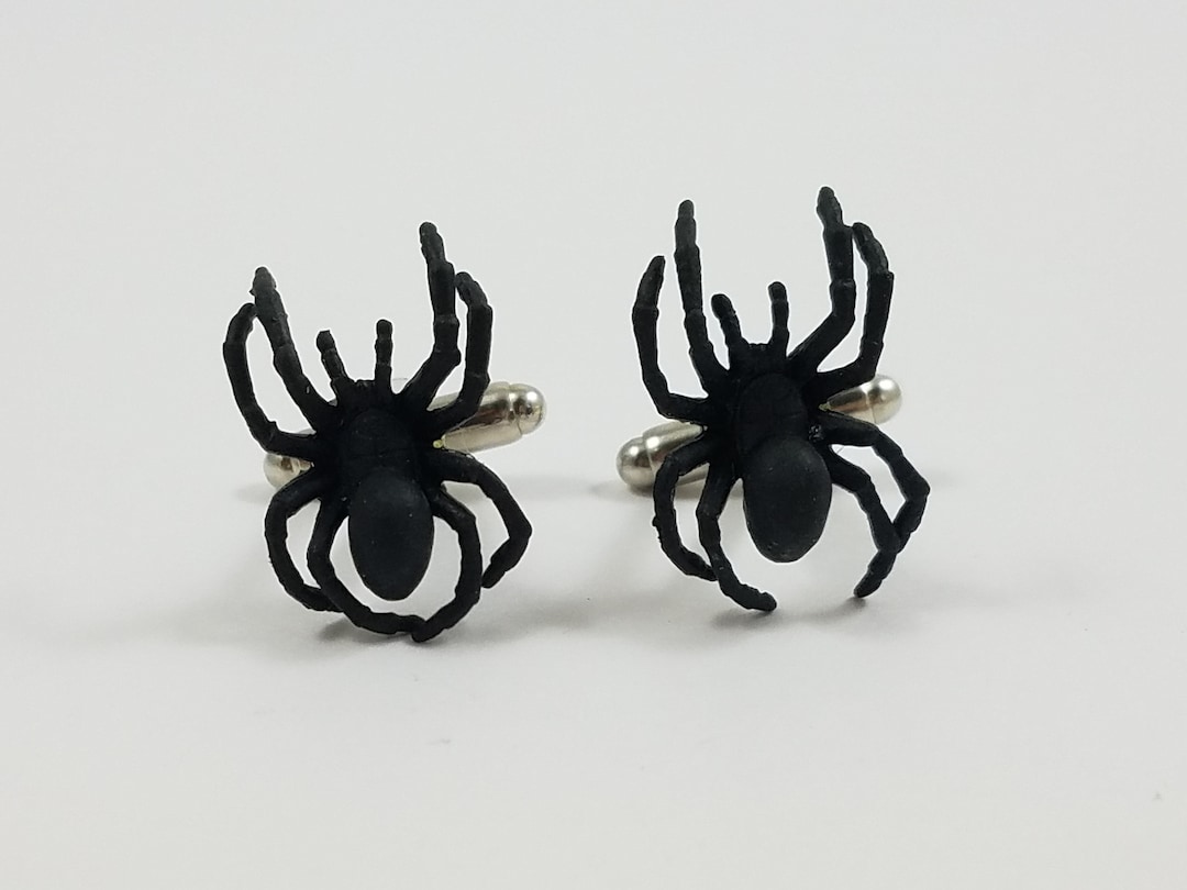 Tarantula Spider Cufflinks, Lapel Pins, Tie Bars, Earrings, Jewelry and ...