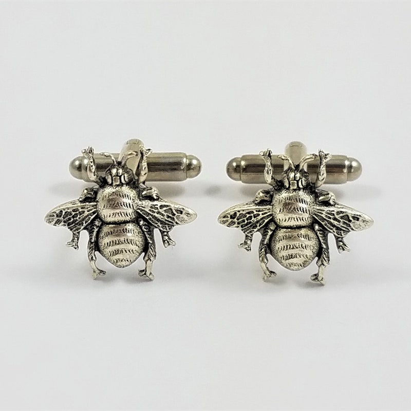 Bumble Bee Silver Cuff - Etsy