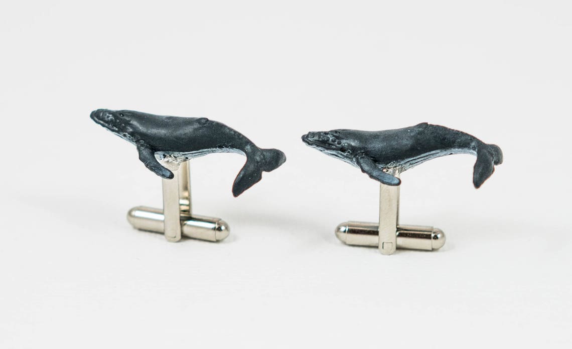 Humpback Whale Cufflinks, Lapel Pins, Tie Bars, Earrings, Jewelry and ...