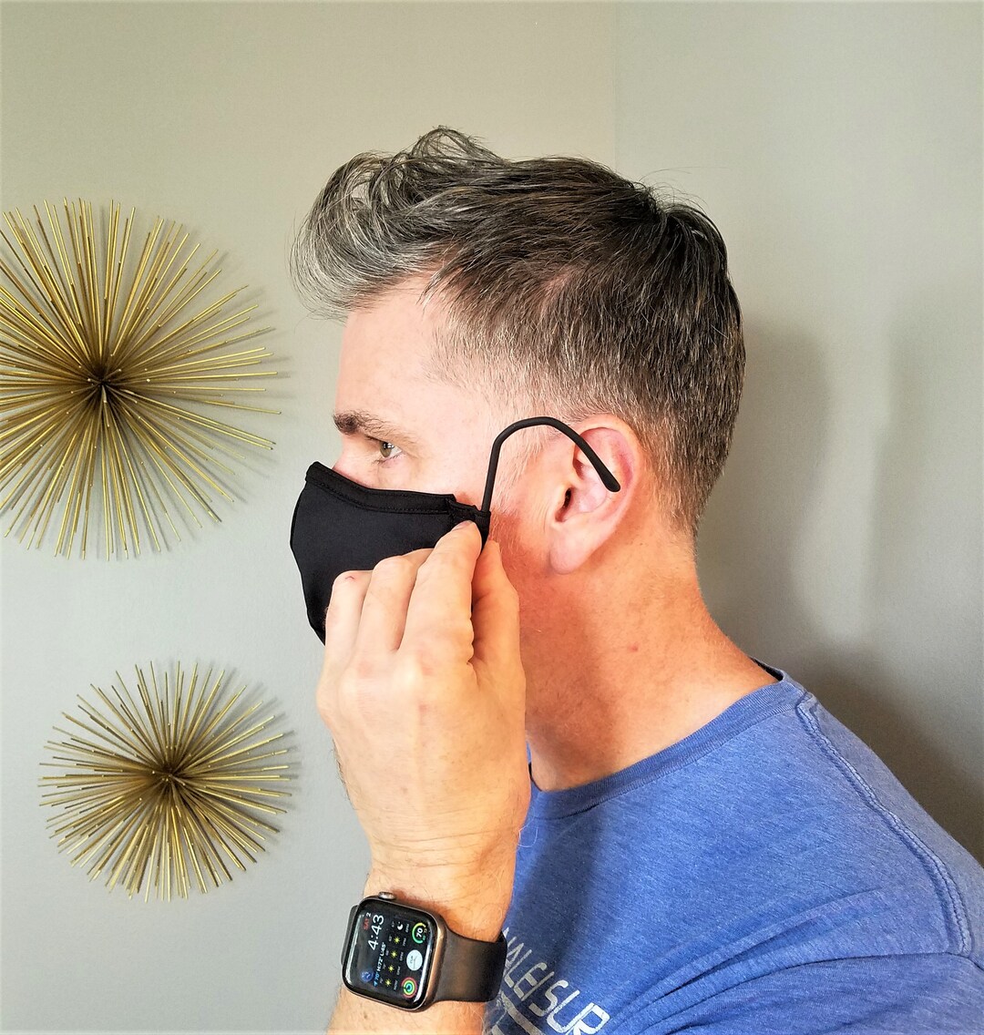 Comfortable Biosmart Fabric Face Mask With Adjustable Silicone ...