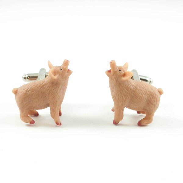 Pig Cufflinks - Etsy Canada