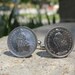 Vintage British India Quarter Rupee Coin Cufflinks, Lapel Pins, Tie ...