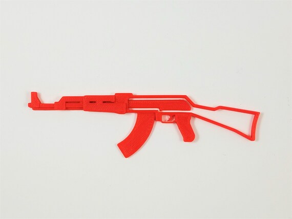 Ak47-inspired Rifle Bookmark | Etsy