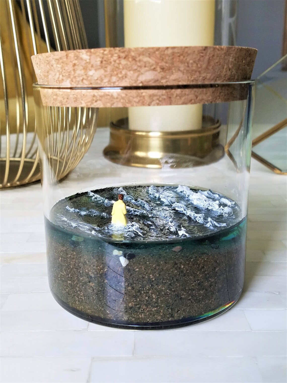 Diorama waves Take Me Home Tabletop or Desktop - Etsy