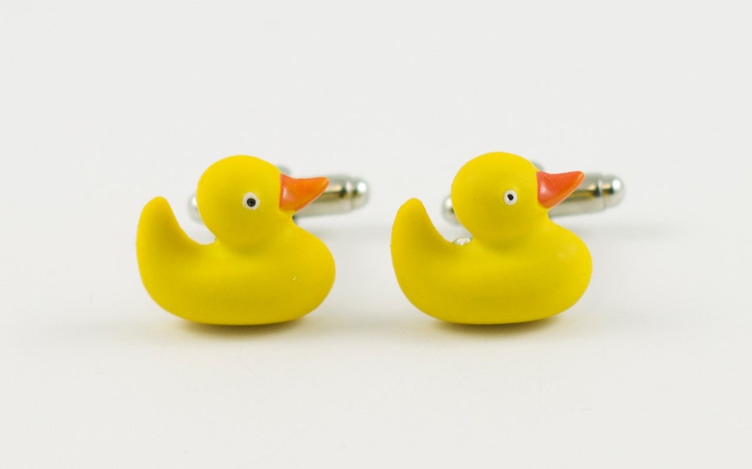 Rubber Ducky Cufflinks, Lapel Pins, Tie Bars, Earrings, Jewelry and ...