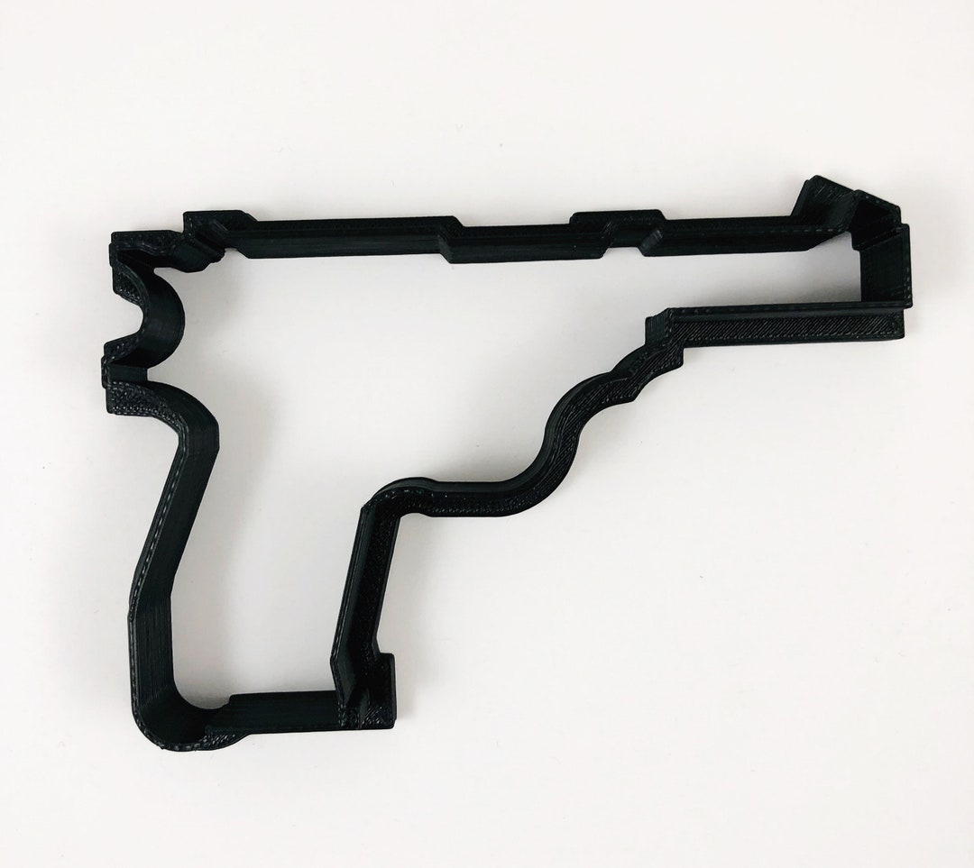 WWII Handgun or Pistol Cookie Cutter - Etsy