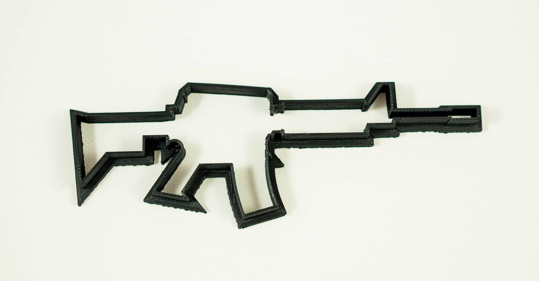 Assault Rifle Cookie Cutter - Etsy