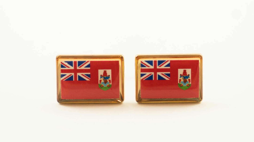 Bermuda Flag Cufflinks, Lapel Pins, Tie Bars, Earrings, Jewelry and ...