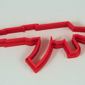 Ak47-inspired Rifle Cookie Cutter - Etsy