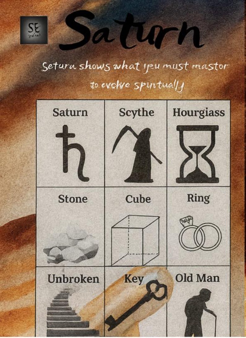 Saturn Symbolism Guide – 9 Saturn Symbols + Spiritual Meanings | Karma ...