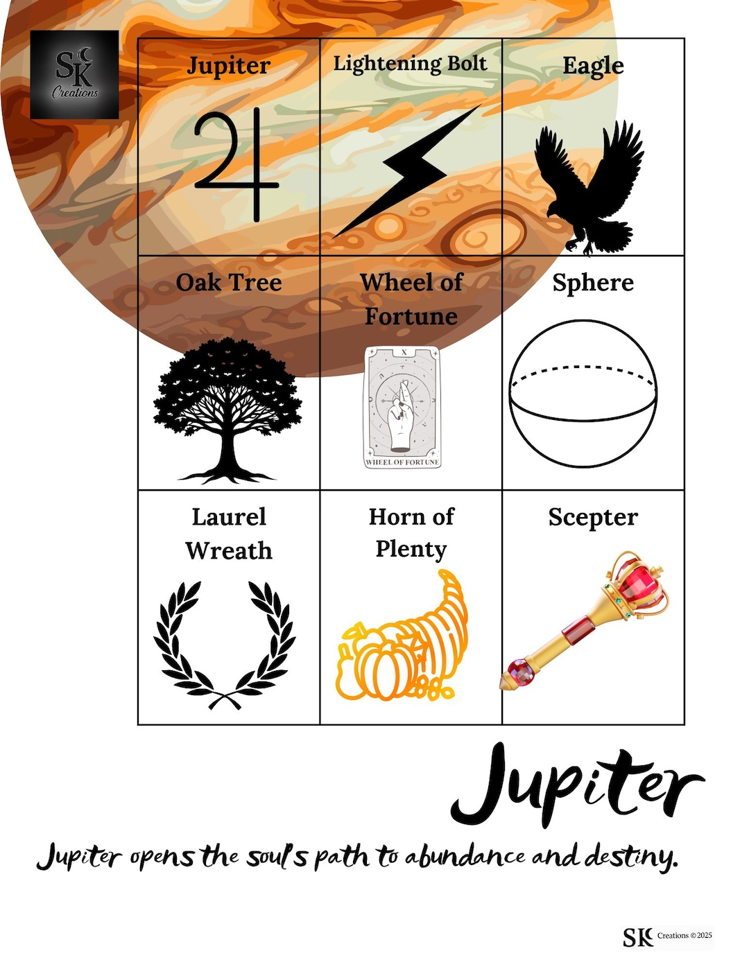 Jupiter Symbolism Guide – 9 Jupiter Symbols_spiritual Meanings ...