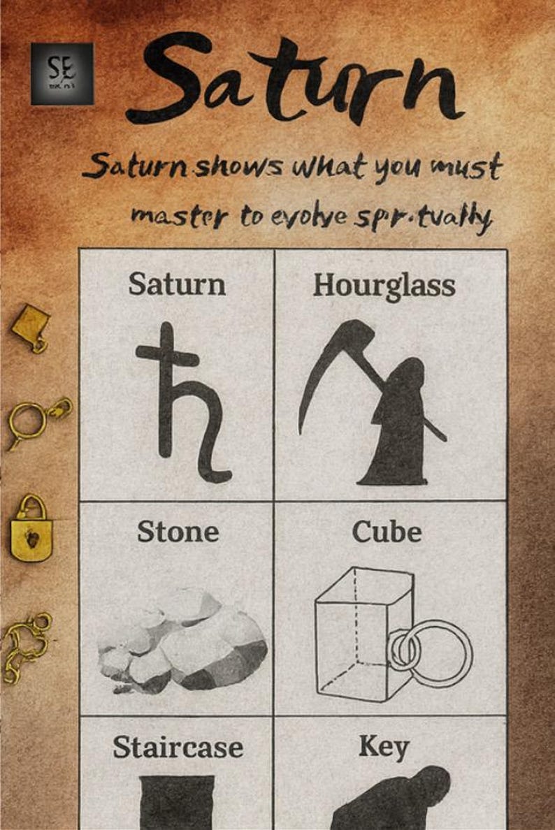 Saturn Symbolism Guide – 9 Saturn Symbols + Spiritual Meanings | Karma ...