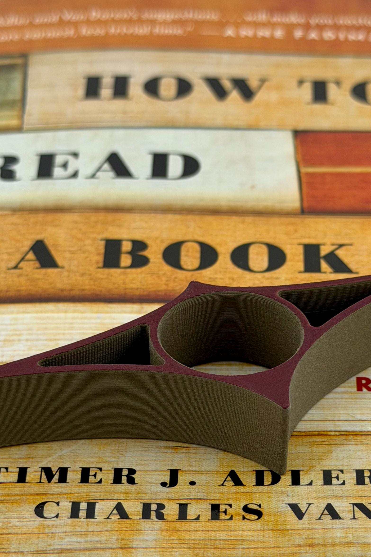 Reading Ray - Mahogany Matte Fiber - Book Page Holder - Etsy