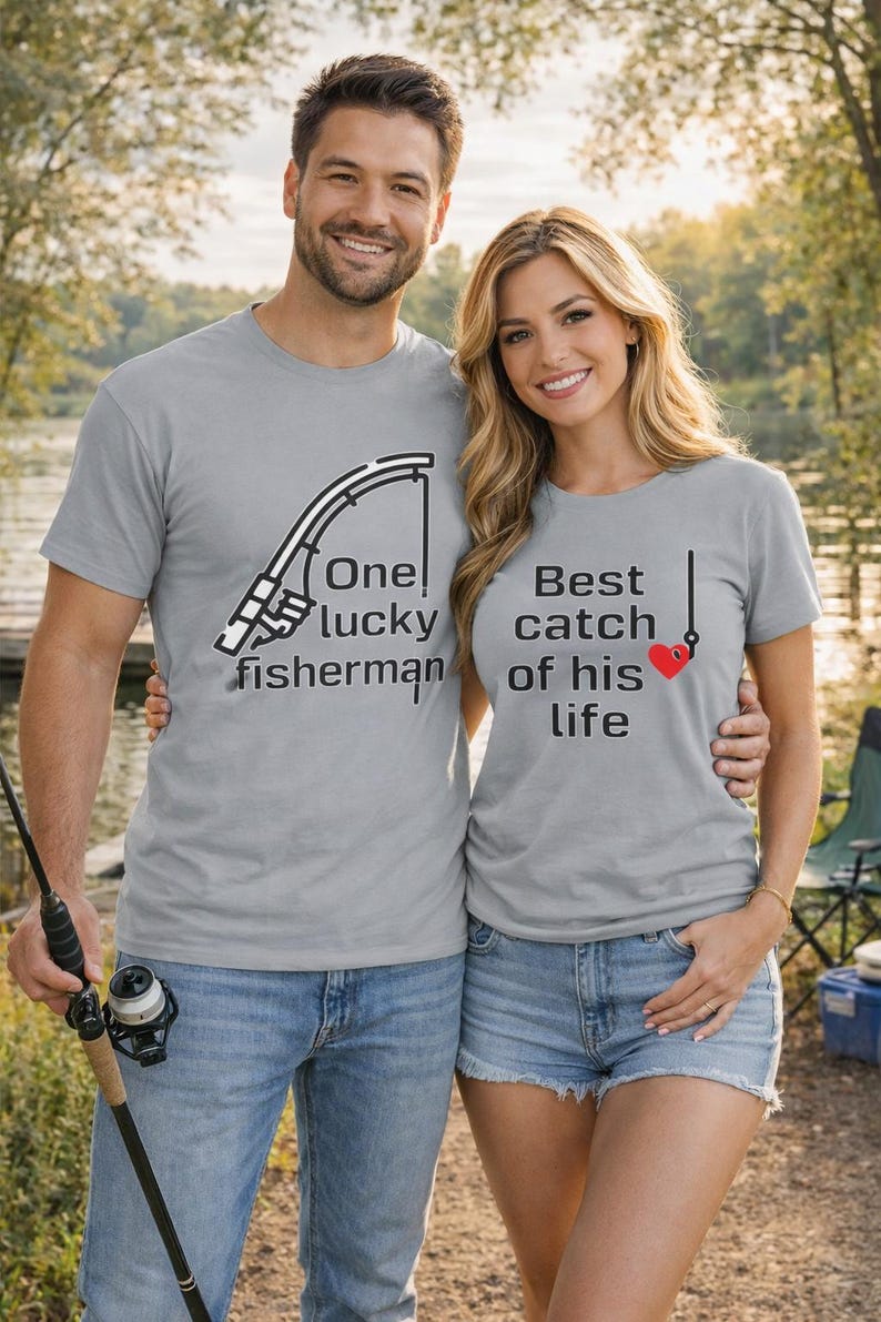 Funny Couples Shirts, Couple Shirts, Anniversary Gift,funny Fishing ...
