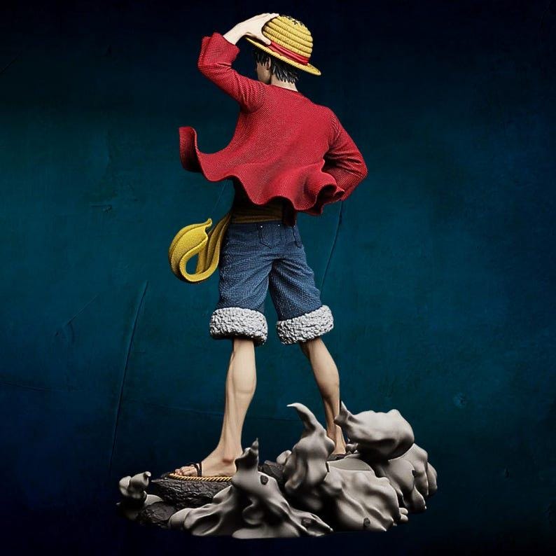 Pirate Captain STL: 3D Printable Statue for Collectors (digital ...