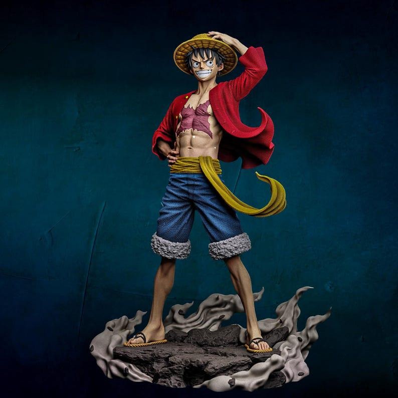 Pirate Captain STL: 3D Printable Statue for Collectors (digital ...