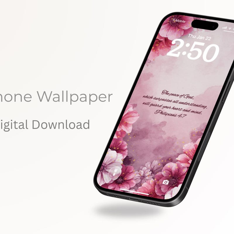 Girly Christian Wallpaper - Etsy