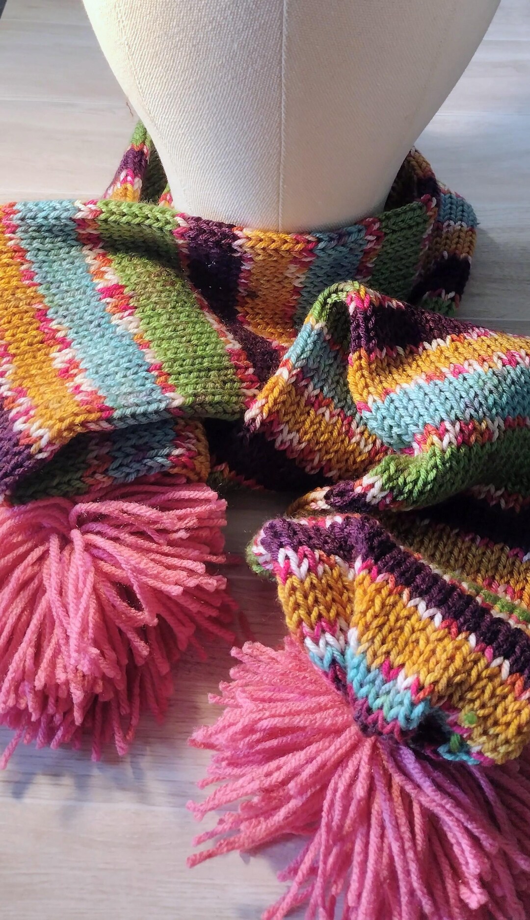 Handmade Winter Scarf - Etsy