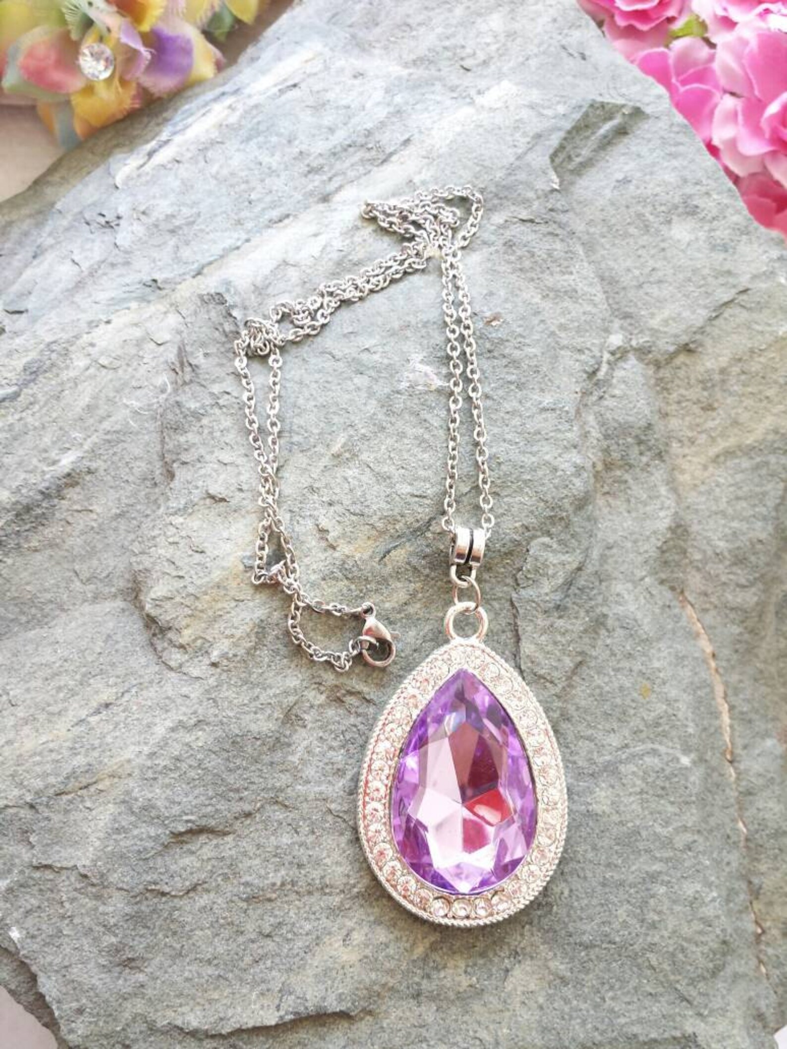 Pretty Purple Amulet | Etsy