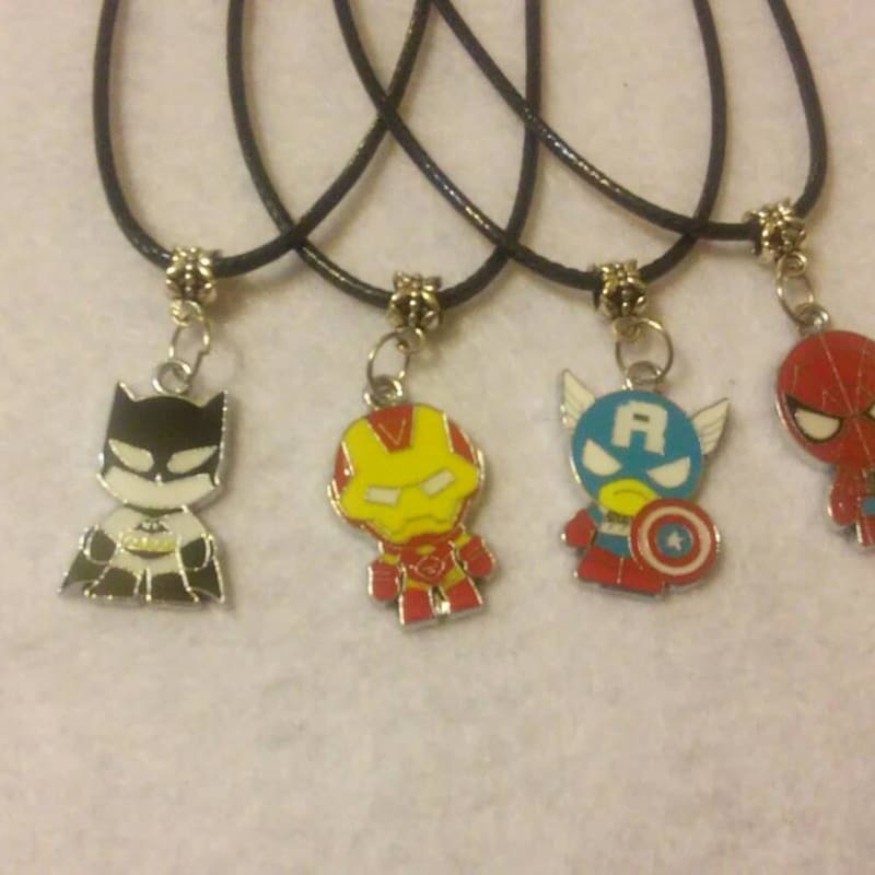 Superhero Necklace - Etsy