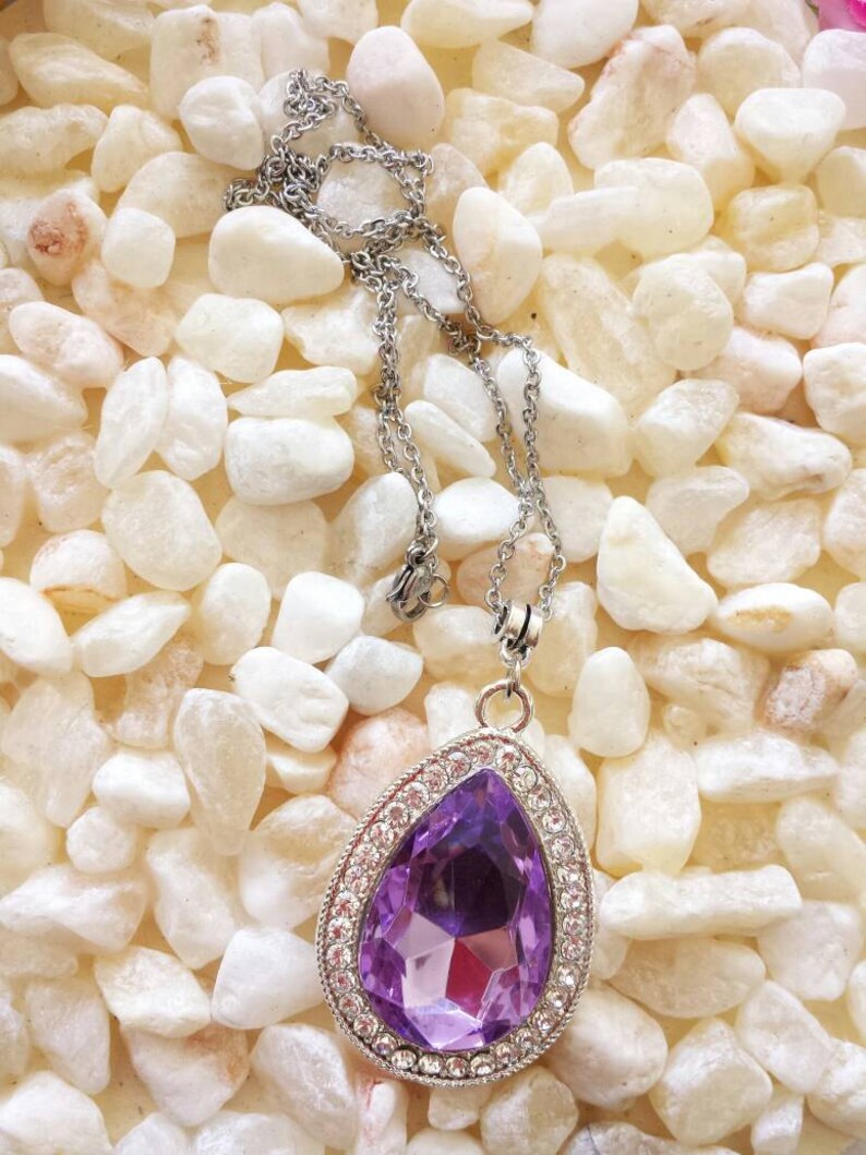 Pretty Purple Amulet | Etsy