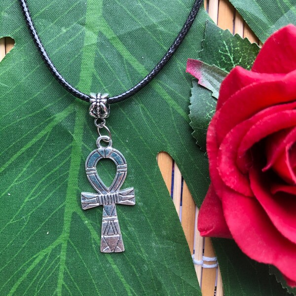 Crystal Ankh Necklace - Etsy