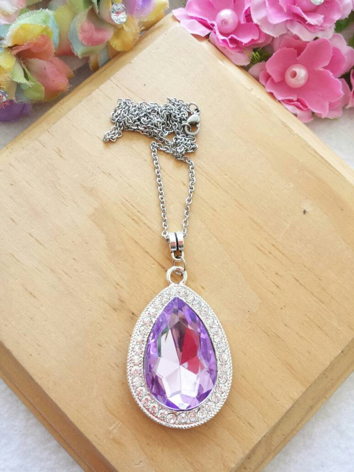 Pretty Purple Amulet | Etsy