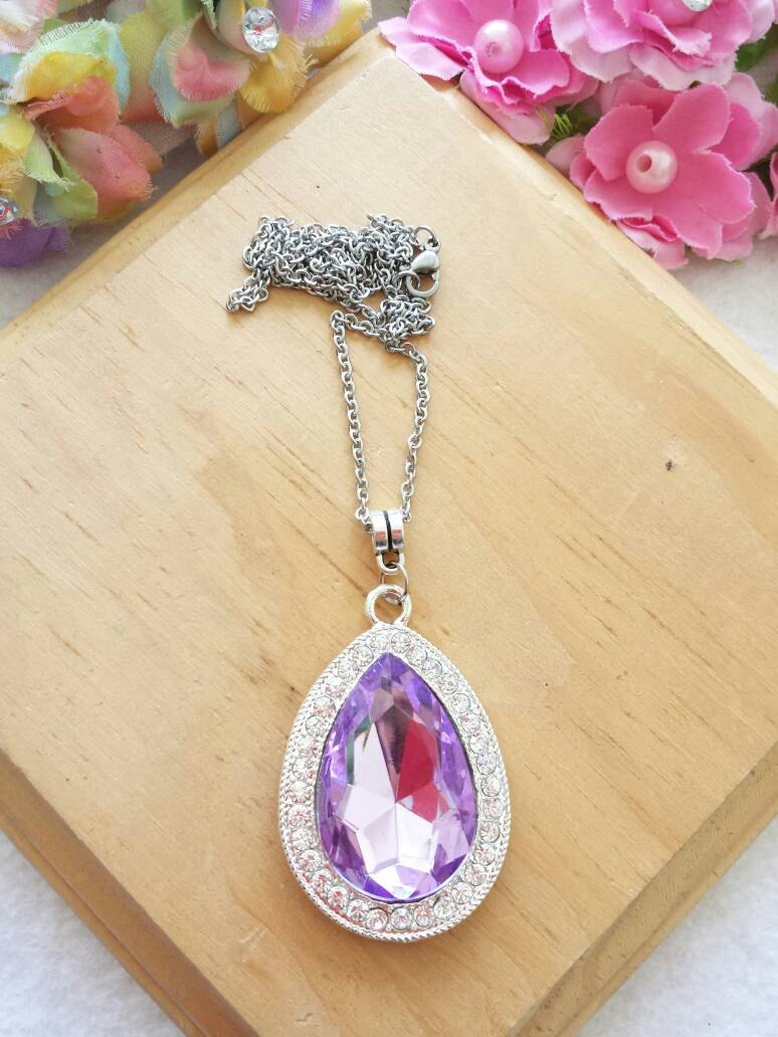 Pretty Purple Amulet | Etsy
