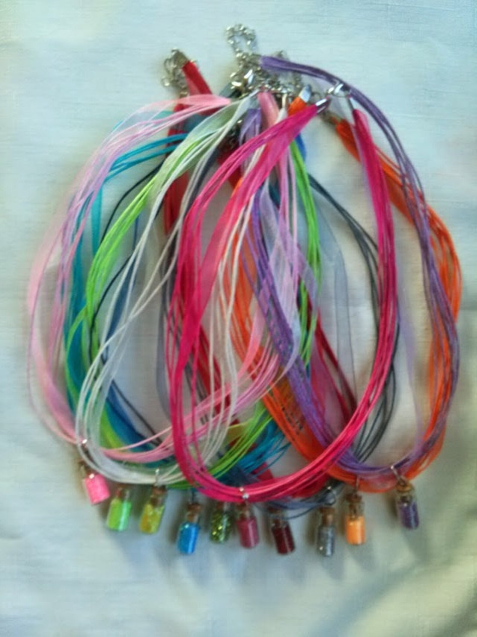 10 Fairy Powder Pendant Necklace Party Favors. | Etsy