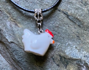 Chicken Necklace - Etsy