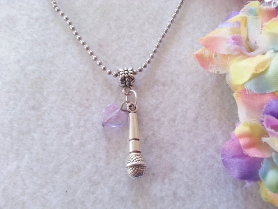 10 Microphone Necklaces Party Favors. | Etsy