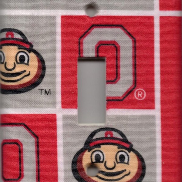 Ohio State Light Switches - Etsy