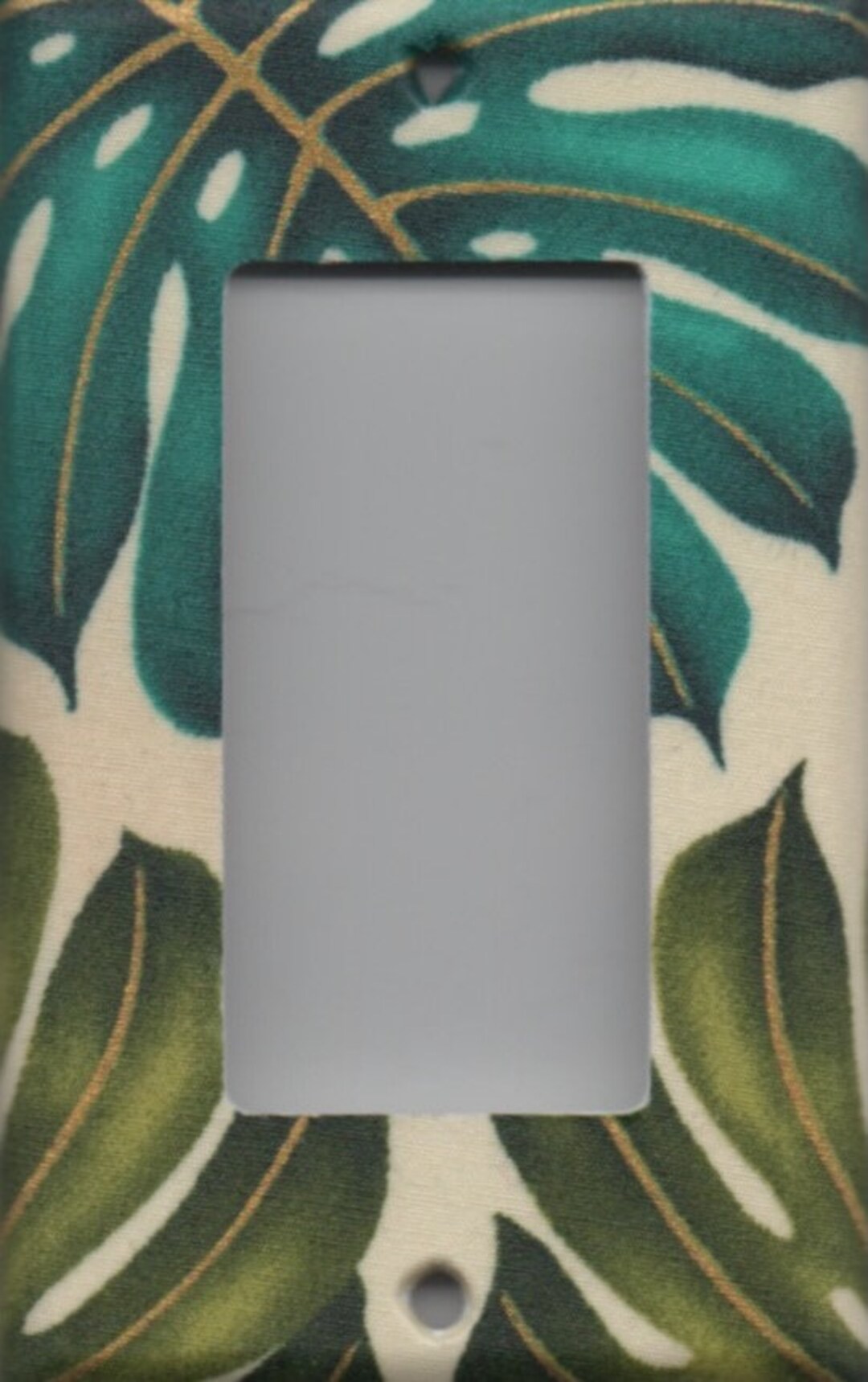 Monstera Leaf Single Decora Light Switch Plate - Etsy