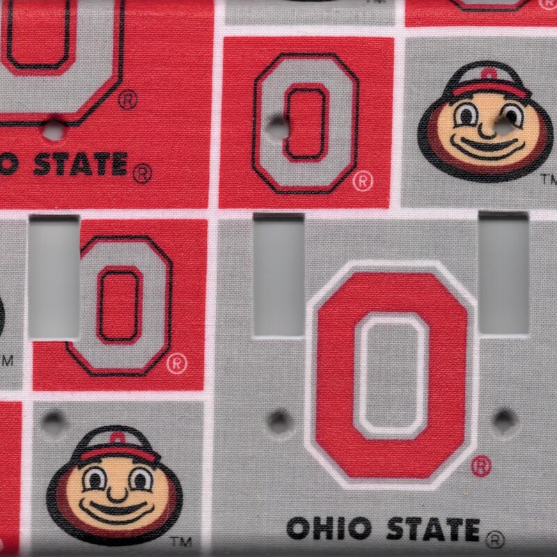 Ohio State Light Switches - Etsy