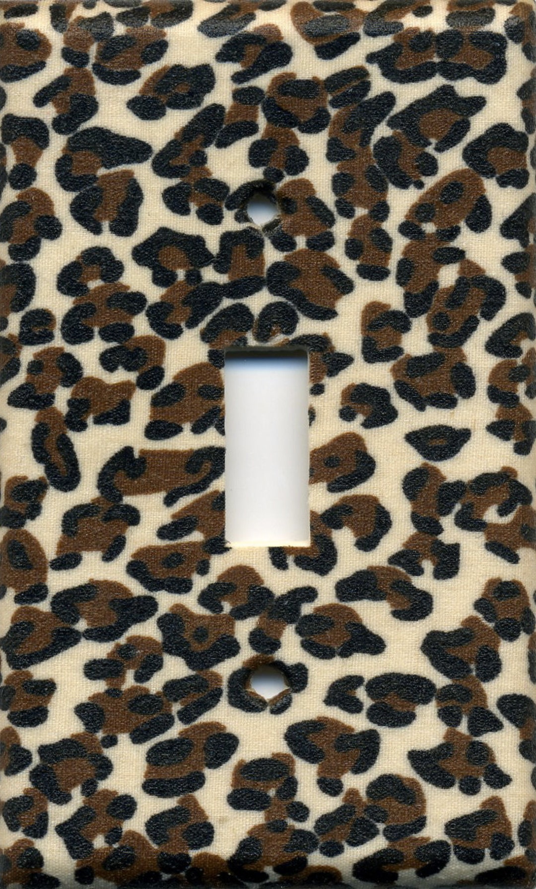 Cheetah Animal Print Single Light Switch Plate - Etsy