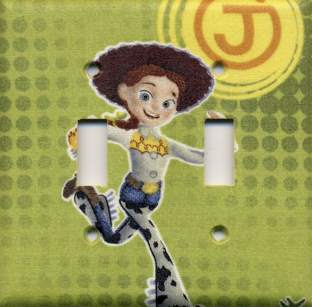 Jessie Toy Story Double Light Switch Plate - Etsy